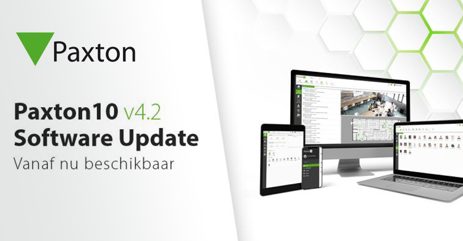 Nieuw! Paxton10 Software versie 4.2 - SmartSD