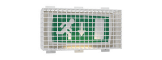 STI: Fire - Heavy-Duty Steel Cages - Emergency Light Steel Cages - SmartSD