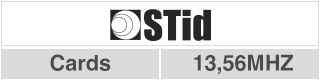 STid ARC-R35-H/PH5-SD1/1 (QWERTY) - SmartSD