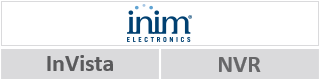 Inim: Vidéosurveillance - Inim InVista - Inim NVR - Inim NVR avec PoE ...