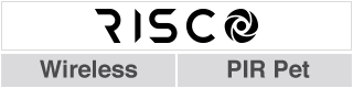 RISCO: Alarme Intrusion - LightSYS+ - Détecteurs sans fil - PIR - SmartSD