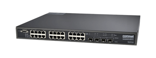ComNet: Video - Ethernet switches - Desktop & 19inch rack > 16 poorten ...