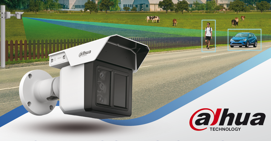Triple sight Perimeter Protection Camera - SmartSD