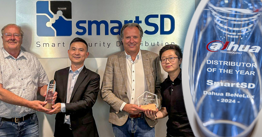 Dahua ‘Distributor of the year’ award - SmartSD