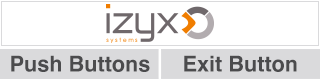 IZYX SYSTEMS: Access control - Push Buttons - Exit Buttons - SmartSD