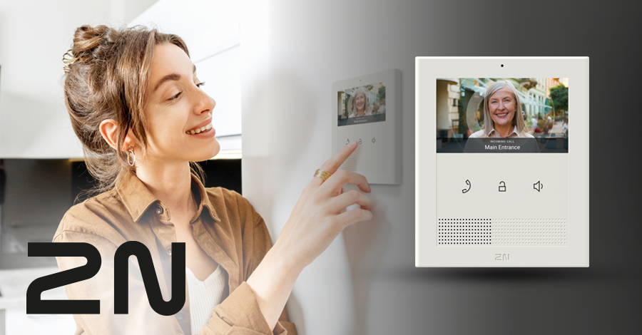 2-wire version of the 2N Clip indoor unit - SmartSD