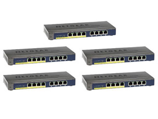 NetGear GS108PE-5P - SmartSD