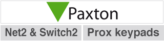 Paxton: Access control - Switch2 - Proximity Keypads - SmartSD