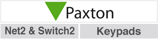 Paxton: Toegangscontrole - Net2 - Keypads - SmartSD