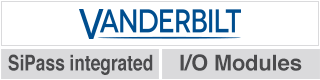 Acre (Vanderbilt): Contrôle d'accès - SiPass Integrated - Modules E/S ...