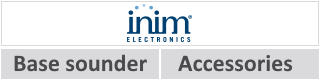 Inim Addressable Fire: Incendie/PPMS - Sirènes et flash - Inim Base ...