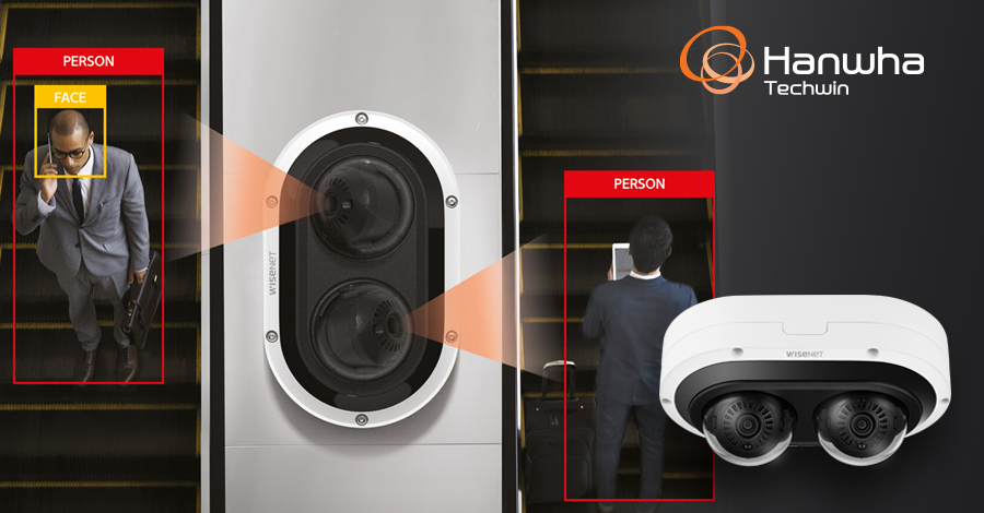 Nouvelles caméras à double capteur avec IA de Hanwha - SmartSD