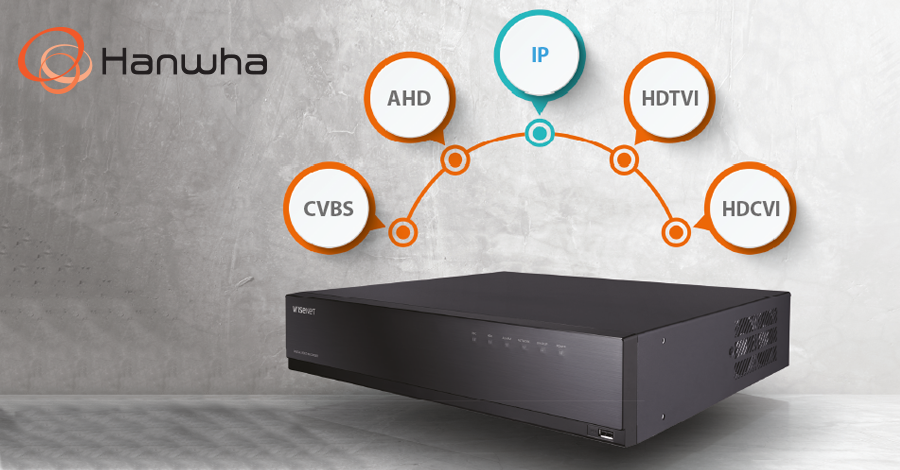 Enregistreurs pentabrides Hanwha Wisenet - SmartSD