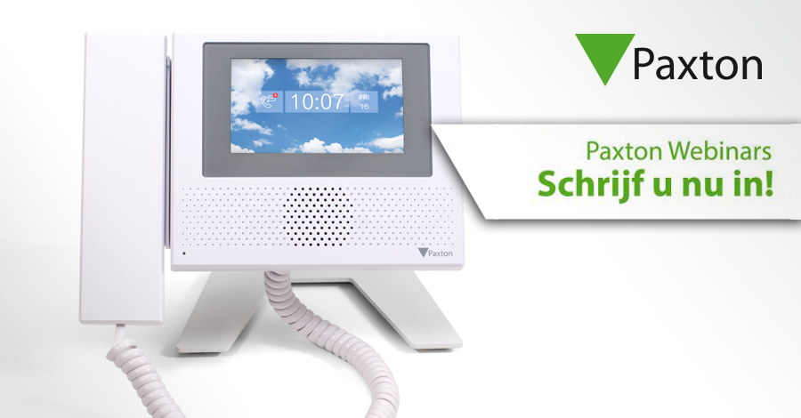 Entry Standaard monitor van Paxton - SmartSD