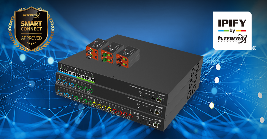 Intercoax Ethernet over 2-wire connection - SmartSD
