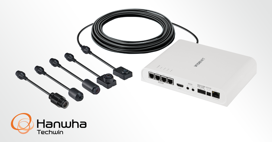 New Wisenet 4-channel external camera modules - SmartSD